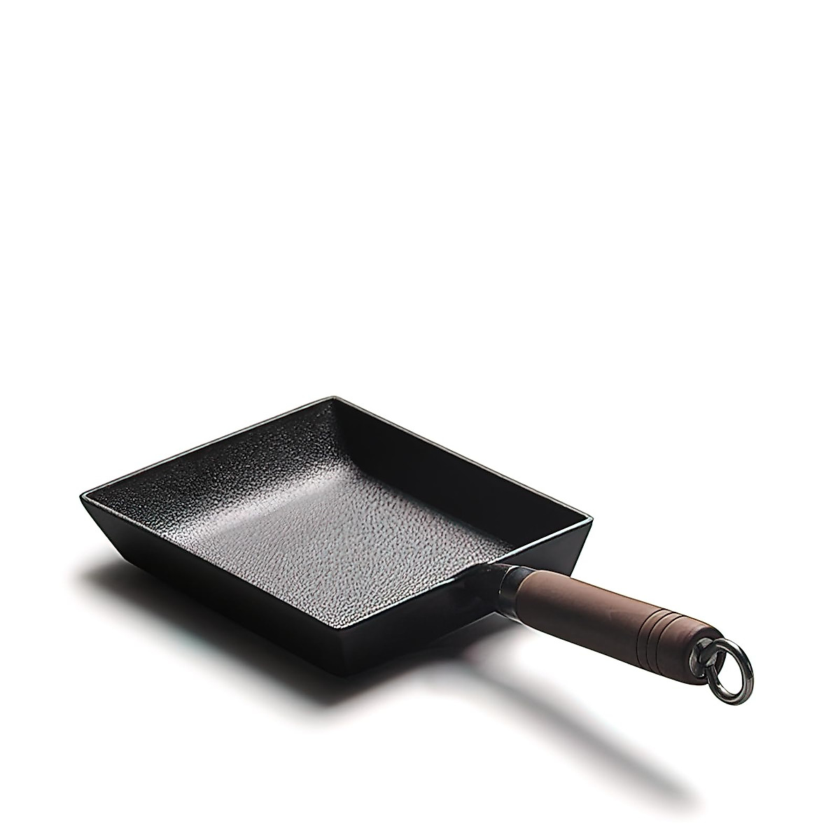 CoolZephyr Pre-Seasoned Cast Iron Tamagoyaki Pan - 9x7 Inches Ideal for Japanese Egg Omelettes