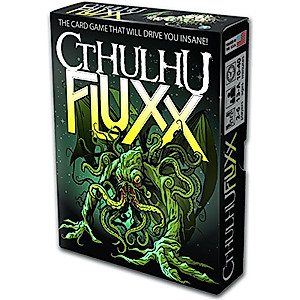 Looney Labs Cthulhu Fluxx Card Game - Dive into The Mysterious World of Cthulhu