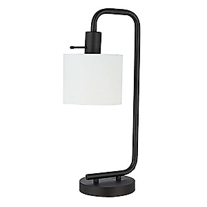 Catalina 21886-001 Transitional Metal Down Bridge Table Lamp, LED Bulb Included, Oil Rubbed Bronze