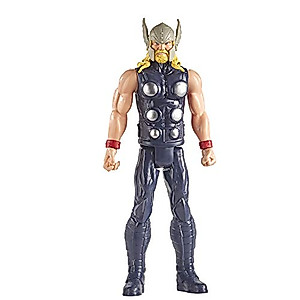 Avengers Marvel Titan Hero Series Blast Gear Thor Action Figure, 12" Toy, Inspired by The Marvel Universe, for Kids Ages 4 & Up