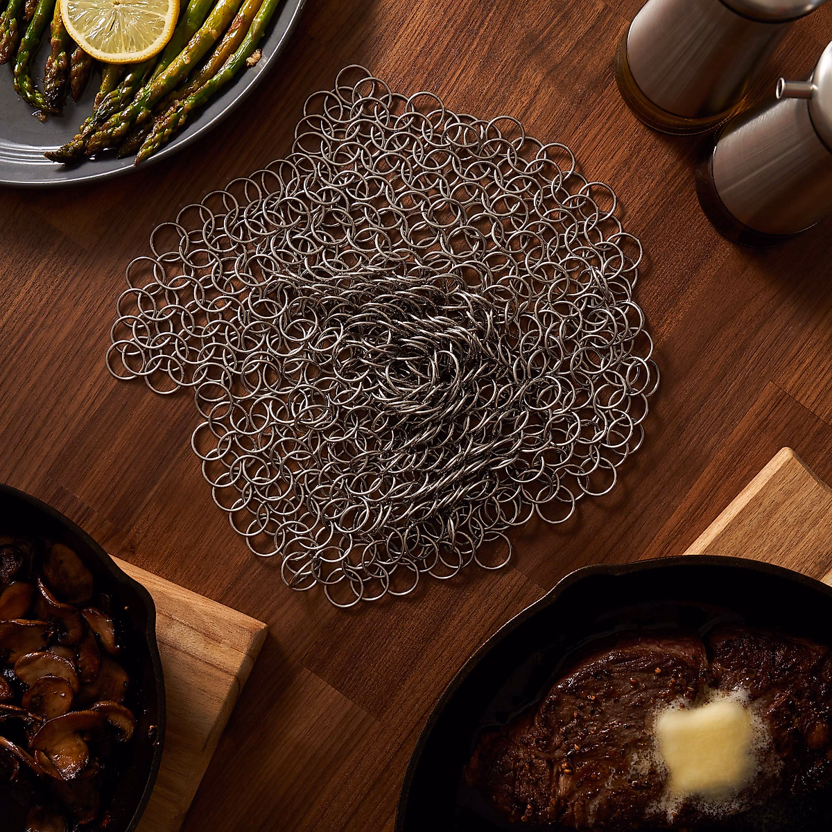 TopHat Sous Vide Sinker Food Grade Weights (1.2 LB) Heavy-Duty Stainless Steel Weights with Clips for Precise Cooking - Food Grade Sous Vide Accessory - Safe and Convenient Sous Vide Cooking Solution