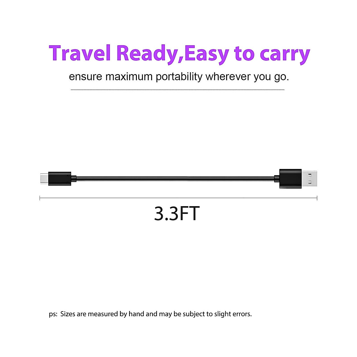 USB-C Charger Charging Cable Cord Compatible for BlueParrott B450-XT S650-XT M300-XT, Jab Elite 3 4 7 7 Pro Elite 75t Elite 85t Elite 85h, Elite Active 75t Earbuds, Evolve2 30 40 65 85 75 Headphones