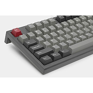 KPREPUBLIC Flesports FL980 Mechanical Gaming Keyboard Full RGB Backlit LED Computer Keyboard PBT Doubleshot keycap Hot Swappable Box Switch (Box Red Switch Edition x1, FL980 Keyboard x1)