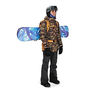 Osprey Soelden 22L Men's Ski and Snowboard Backpack, Artisan Yellow