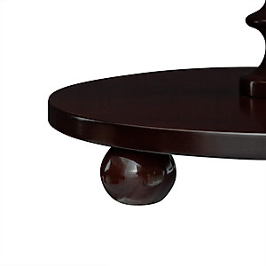 Delta Children Palmer End/Side Table, Greenguard Gold Certified, Dark Chocolate