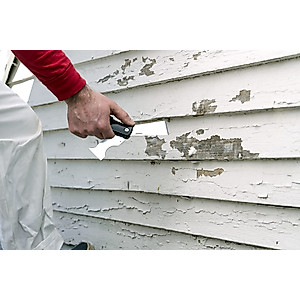 Hyde Dual Blade Folding Painter's Tool 5-In-1 Stainless Steel Folds Closed, Flex 1-1/2 Inch, Cleans Rollers, Spreads Compound, Scrapes, Cleans Out Cracks, Opens Cans and Boxes,Black