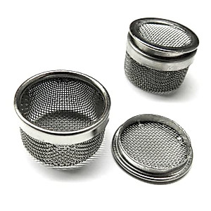 JTS Pack of 2 Mini Basket Ultrasonic Cleaner Small Parts Mesh Holder Cleaning and Holding