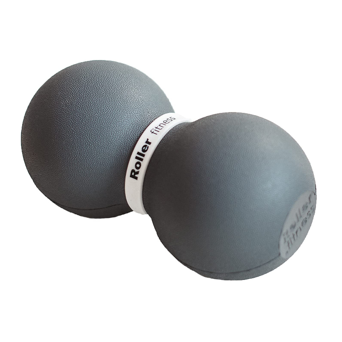 Roller Fitness Infinity Roller, Peanut Foam Roller, Large 8-Inch Double Massage Ball Exercise Roller (Gray - Soft)