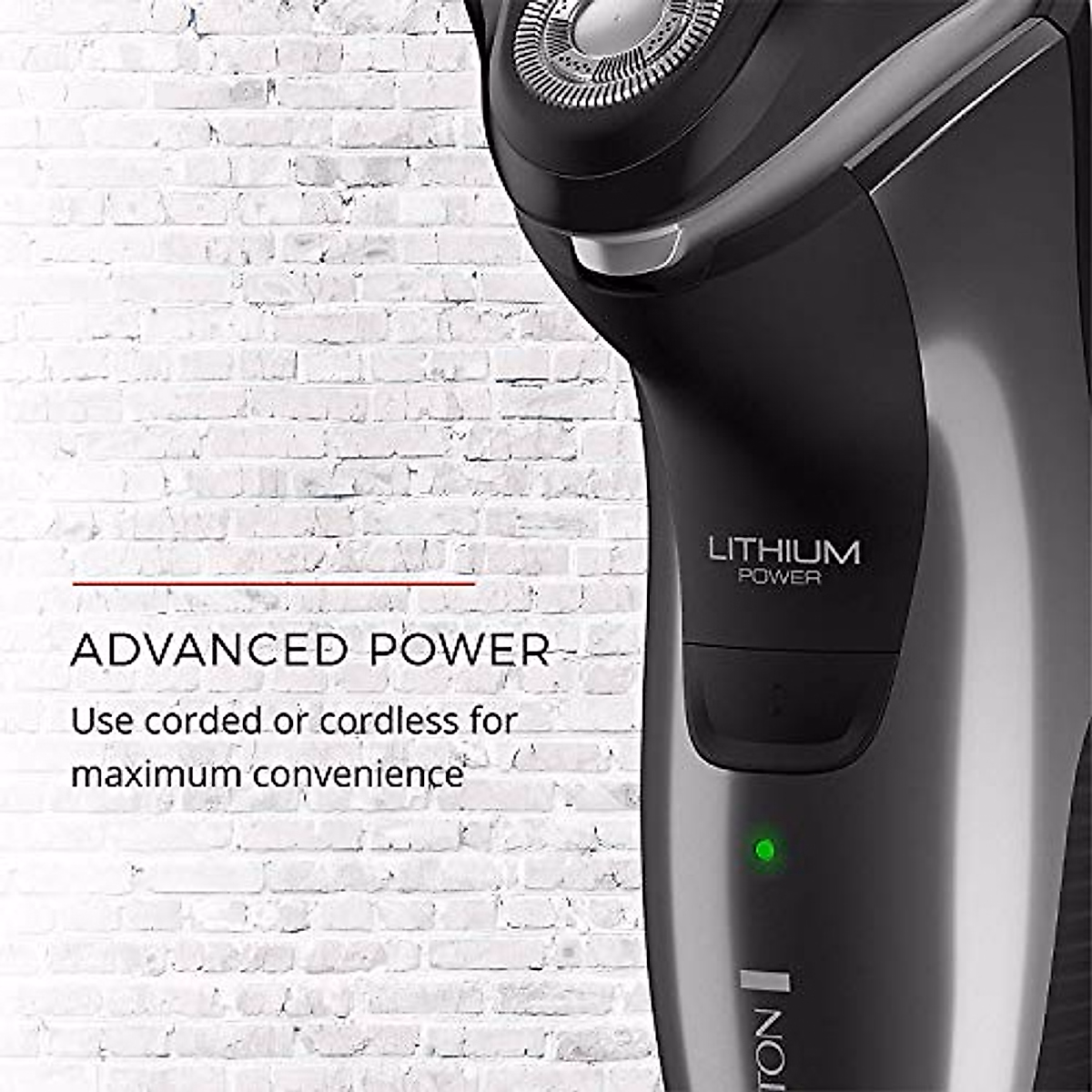 Remington R5000 Series Shaver PR1362-A Rotary Cordless Shaver with PowerFlex 360, Pop-up Trimmer & Titanium Coated Blades