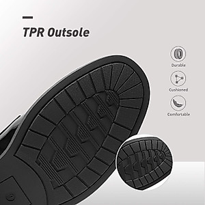 Bruno Marc Men's Downing-02 Black Pat Leather Lined Dress Oxford Shoes Classic Lace Up Formal Size 15 M US