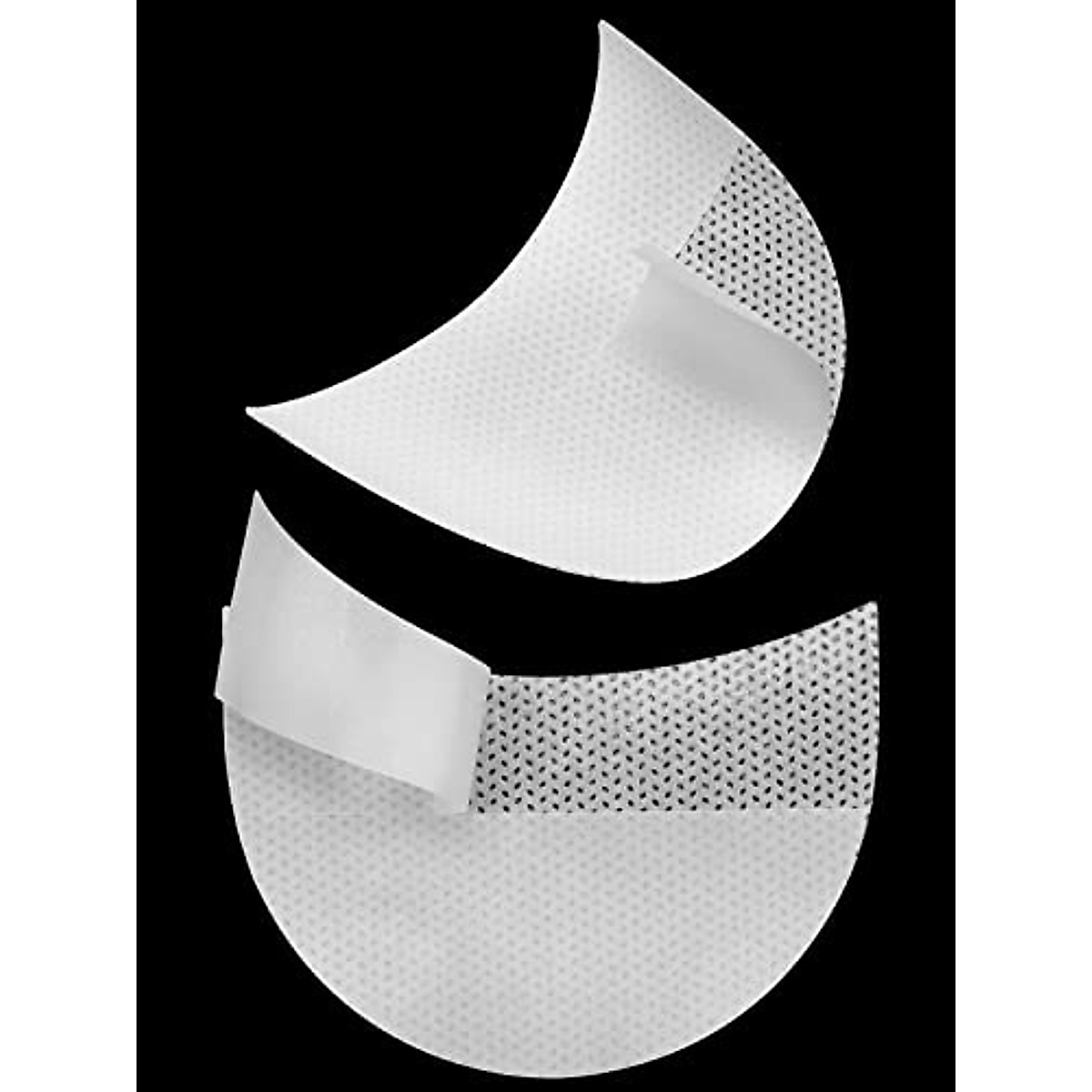 Kalolary 120 Pcs Eye Shadow Shields, Eyeshadow Pads Stencils Lint Free Under Eye Pads Eyeshadow Patches For Eyelash Extensions/Lip Makeup