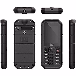 CAT B26 Dual Sim Rugged Phone (GSM Only, No CDMA) Factory Unlocked 2G GSM (Black)