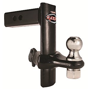 Trimax TRZ8PB Black 8" Powder Coat Drop Hitch
