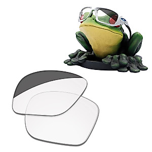 Acefrog Replacement Lenses for Oakley Scalpel OO9095 Sunglasses- HD Clear to Photochromic