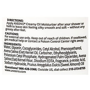Aveeno Creamy Moisturizing Oil - 12 oz - 2 pk
