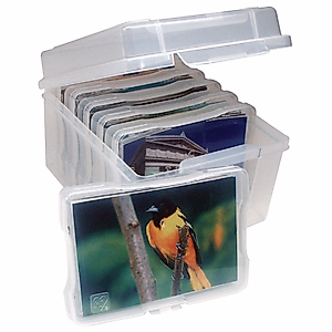 Storage Studios Photo Keeper, 5.25"X8"X7.5" Clear