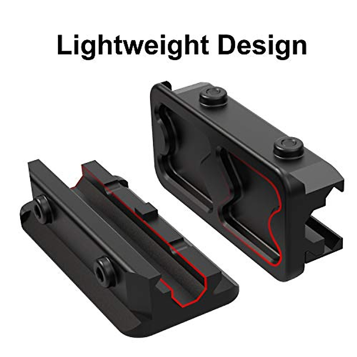 Picatinny Arca-Swiss Adapter, Tripod Arca Mount for Picatinny, Picatinny Arca Rail