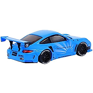 997 LBWK Liberty Walk Baby Blue 1/64 Diecast Model Car by Inno Models