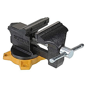 Olympia Tools 38-604 Bench Vise, Workshop Series, 4-Inch, gray