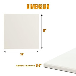 Pizza Stone for Grill 16"x16" - Caprihom Large Pizza Baking Grilling Stone, Pizza Stone for Oven, Heavy Duty Cordierite Stone Perfect for Bread, BBQ and Grill