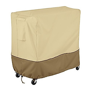 Classic Accessories Veranda Water-Resistant 80 Quart Patio Rolling Deck Cooler Cover, Patio Furniture Covers
