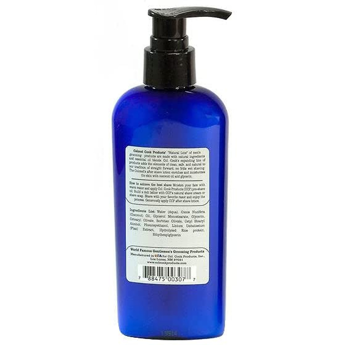 COLONEL CONK After Shave Lotion Unscented, 6 FZ