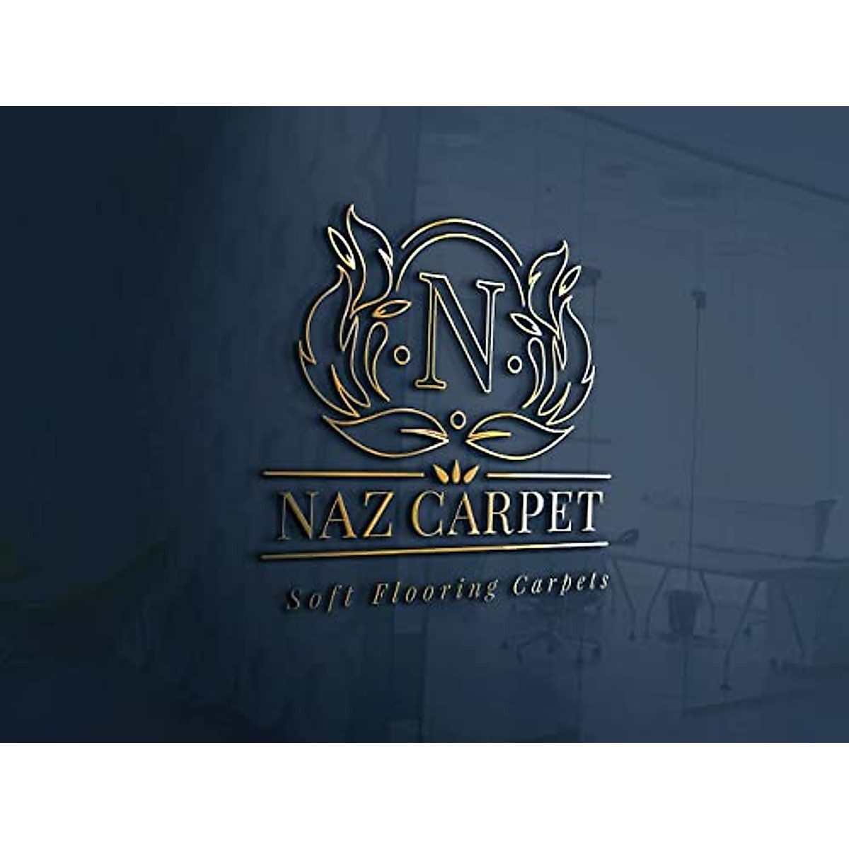 Naz Carpet Beyond Rug Irregular Shaped Throw Illusion Pattern Hand-Tufted 100% Wool Handmade Area Rug (Color Multi, 7x7 Feet)