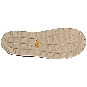 KEEN Utility Men's Work Boots, Belgian/Off White, 13 Wide