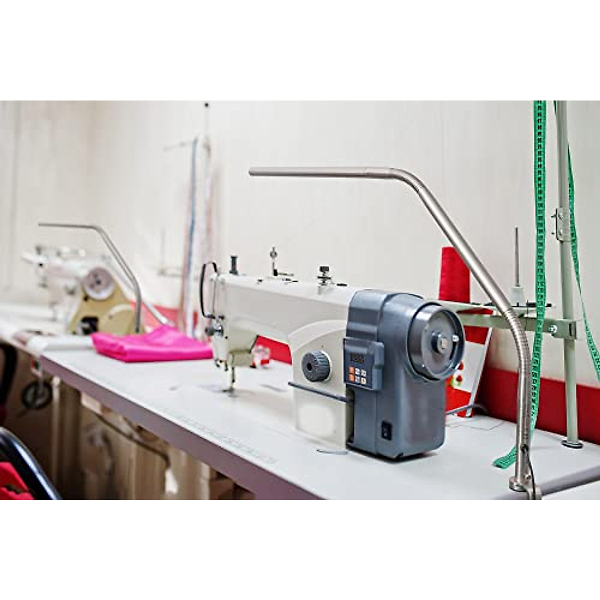 Daylight U35108 Clamp on, LED, Brushed Steel