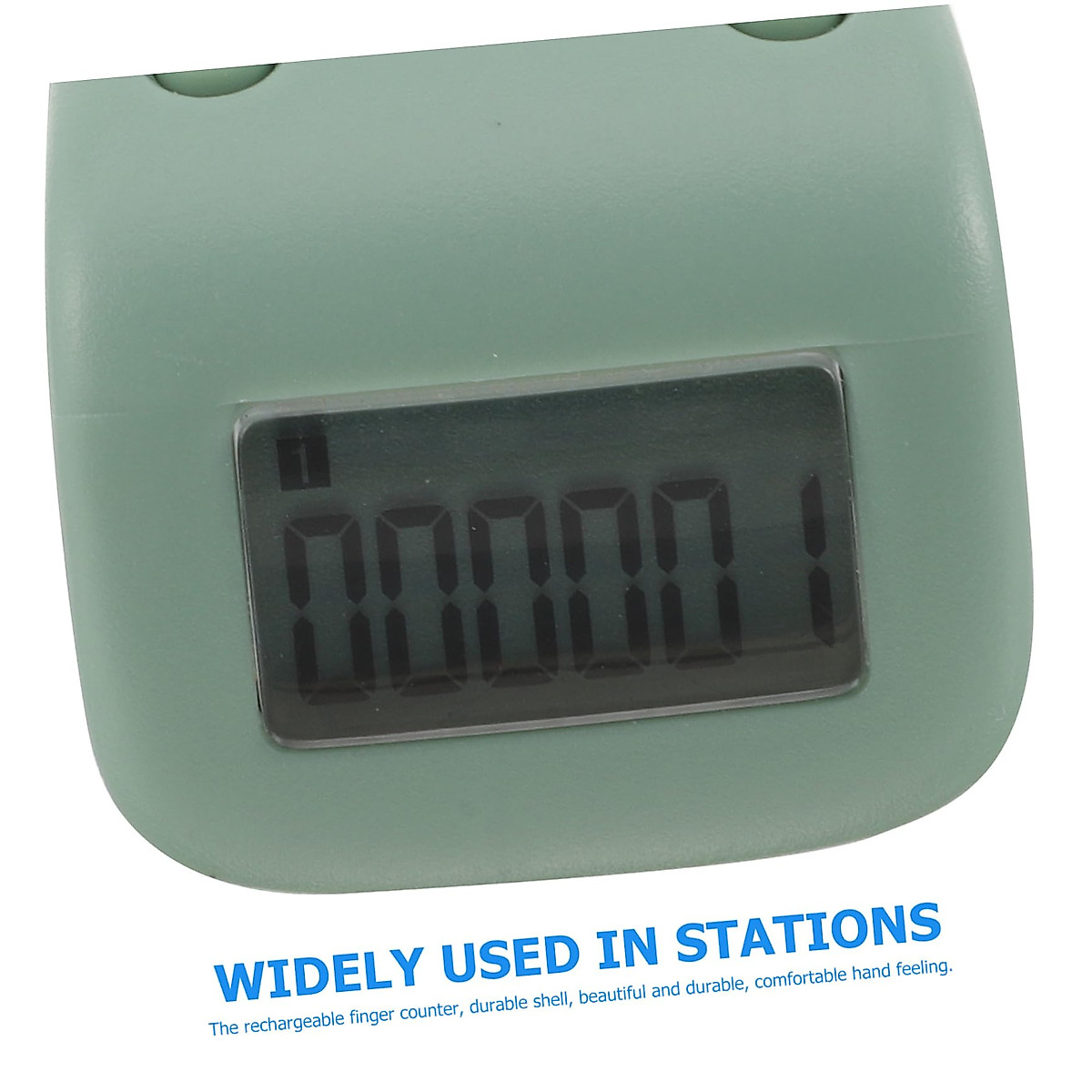 VANZACK Finger Counter Digital Counter Hand Counter Handheld Tally Counters Electronic Counter with Ring Digital Finger Rechargeable Counter Click Counter Number Clicker