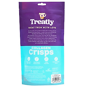 Treatly Collagen Crisps Assorted Chicken Flavor, 10oz/1 Pack