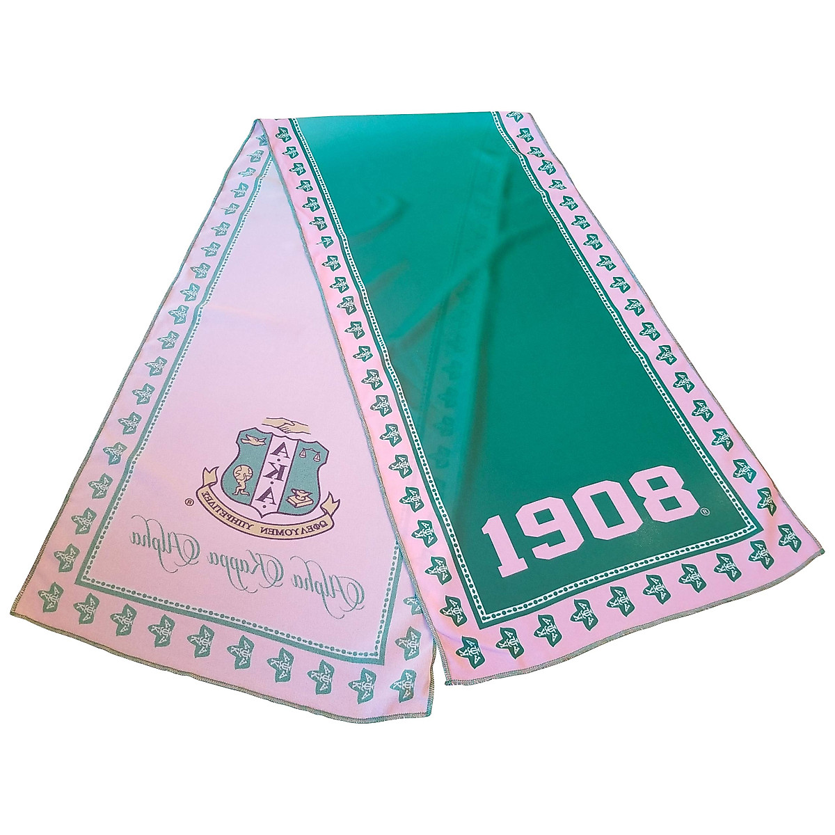 Pink and Green Scarf Women