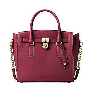 Michael Kors Studio Hamilton Large East West Satchel – Mulberry