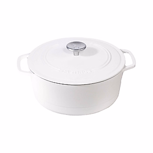 Marquette Castings 6 qt. Dutch Oven (Matte White)