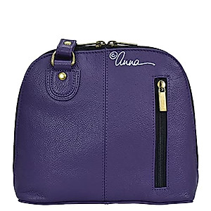 Anna by Anuschka Small Multi Compartment Zip-Around Organizer, Elephant Family