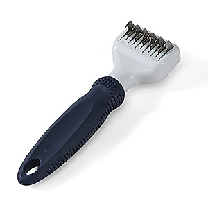 FurReal Mat Breaker Dog Grooming Tool Pet Brush | Mat Removal Dog Brush Helps Remove Mats and Tangles for Dogs With Medium and Long Coats | For Right and Left Hand Users, Blue, (FF10524)