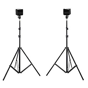 New! Hadar- VR Tripod Stand - HTC Vive Compatible Sensor Stand and Base Station for Vive Sensors or Oculus Rift Constellation (2-Pack)