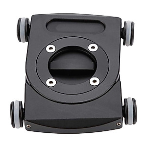 Tosuny FY-01 Table Top Dolly Car Roller Desktop Video Rail Track Slider for DSLR Rig Film Camera, Strong and Durable, Equipped with 1/4 Screws, Compatible with All Ball Heads and Magic Arms