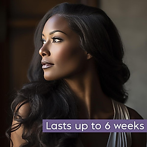 Just 5 Women's 5 Minute Permanent Hair Color with Conditioner, Grey Hair Coloring for Women - Jet Black