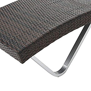 Christopher Knight Home San Marco KD Chaise Lounge, Multibrown