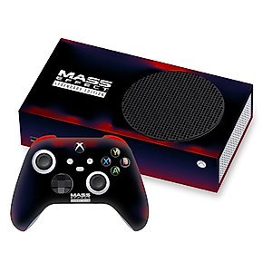 Head Case Designs Officially Licensed EA Bioware Mass Effect Logo Legendary Graphics Vinyl Sticker Gaming Skin Decal Cover Compatible With Xbox Series S Console and Controller Bundle