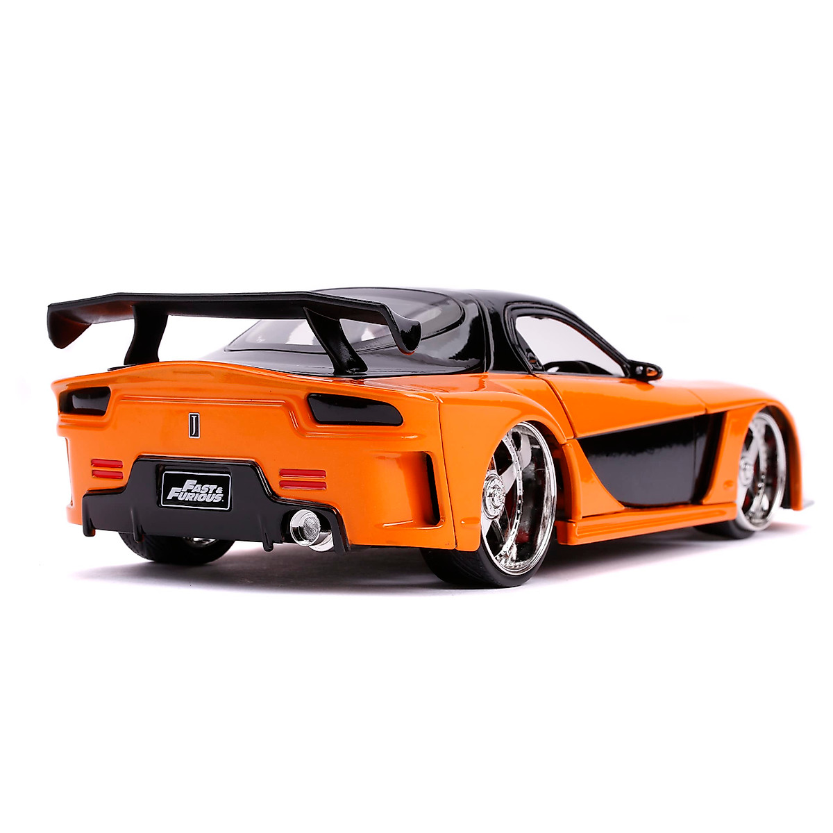 Fast & Furious 1:24 Han's Mazda RX-7 Die-cast Car, Toys for Kids and Adults