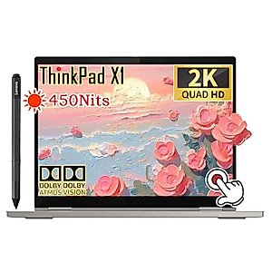 Lenovo ThinkPad X1 Yoga Gen 1 13.5" QHD 450Nits Touch 2-in-1 Laptop - Evo Core i7-1160G7-2X Thunderbolt4 - Backlit KB - Win11 Pro –W/Digital Pen & Mouse Pad (16GB RAM | 512GB SSD)