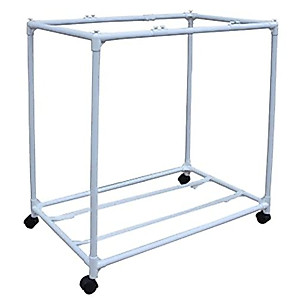 Deahun Mainstays 3 Bag Mesh Rolling Sorter Laundry Cart