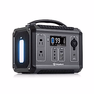 T POWER 15V Charger for Rockpals Rockpower NinjaBatt Okpro Portable Power Station 200W 250W 300W & 500 Watt Solar Generator Ac Dc Adapter Power Supply