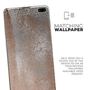 DesignSkinz Distressed Silver Texture v1 Protective Vinyl Decal Wrap Skin Cover Compatible with The Samsung Galaxy S20 (Screen Trim & Back Glass Skin)