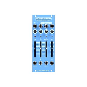 Dreadbox Eudemonia Dual Filter, Mixer & VCA Eurorack Module