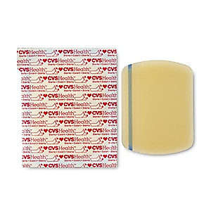 CVS Health Hydrocolloid Gel Adhesive Pads, 4 Pads, 3.07 in x 2.32 in