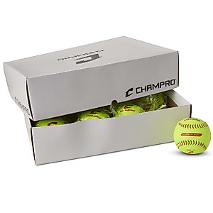 Champro Safe-T-Softball, Yellow Cover (Optic Yellow, 11-Inch)
