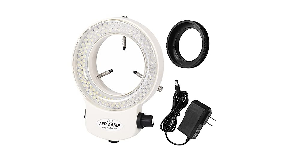 Annhua 144 LED Ring Light for Microscopes